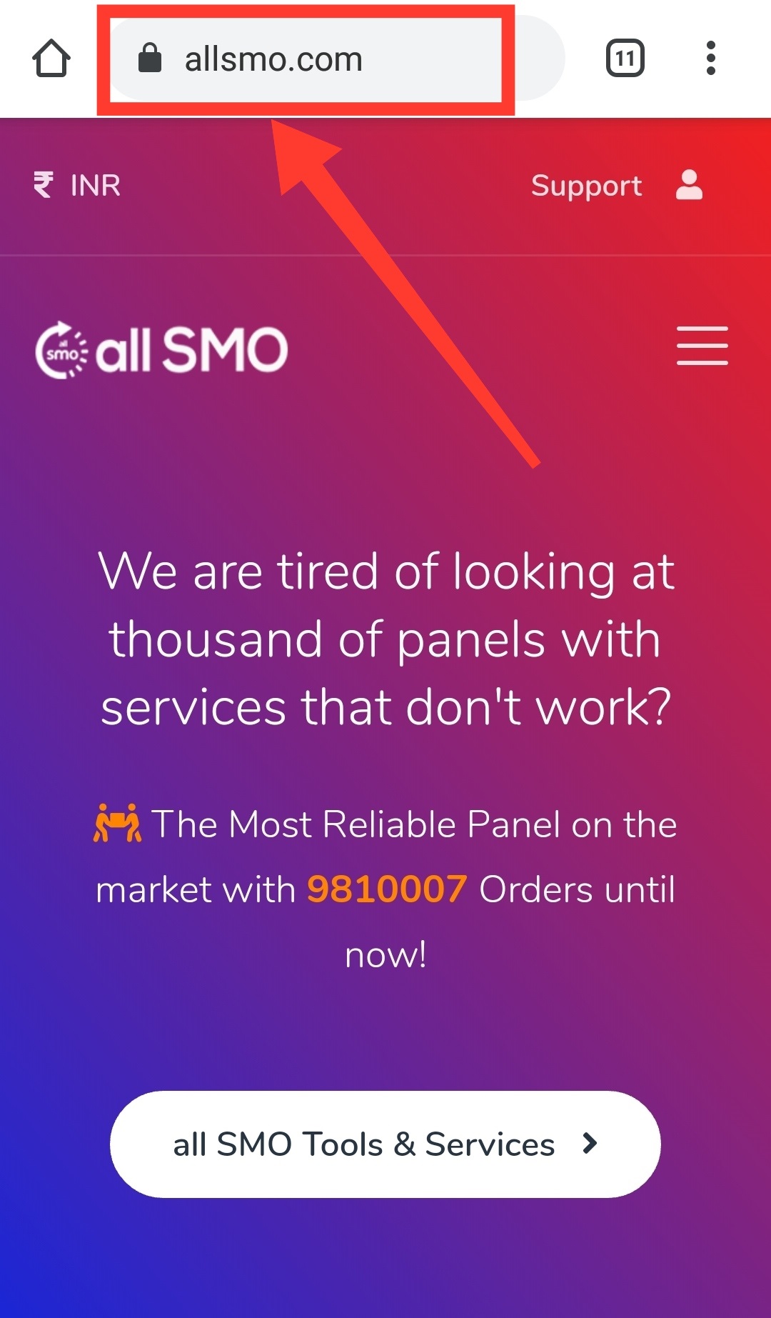 How to New User Login or Register on all SMO Tools